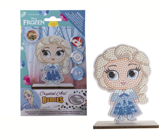 CRYSTAL ART BUDDIES Mozaika Diamentowa 2D KRAINA LODU ELSA s3 EPEE ...